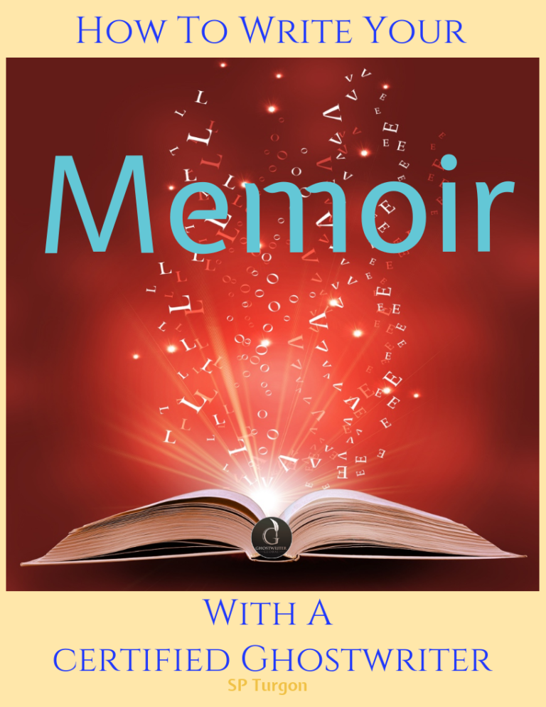 final ebook How To Write Memoir cover | Ghostwriter Global